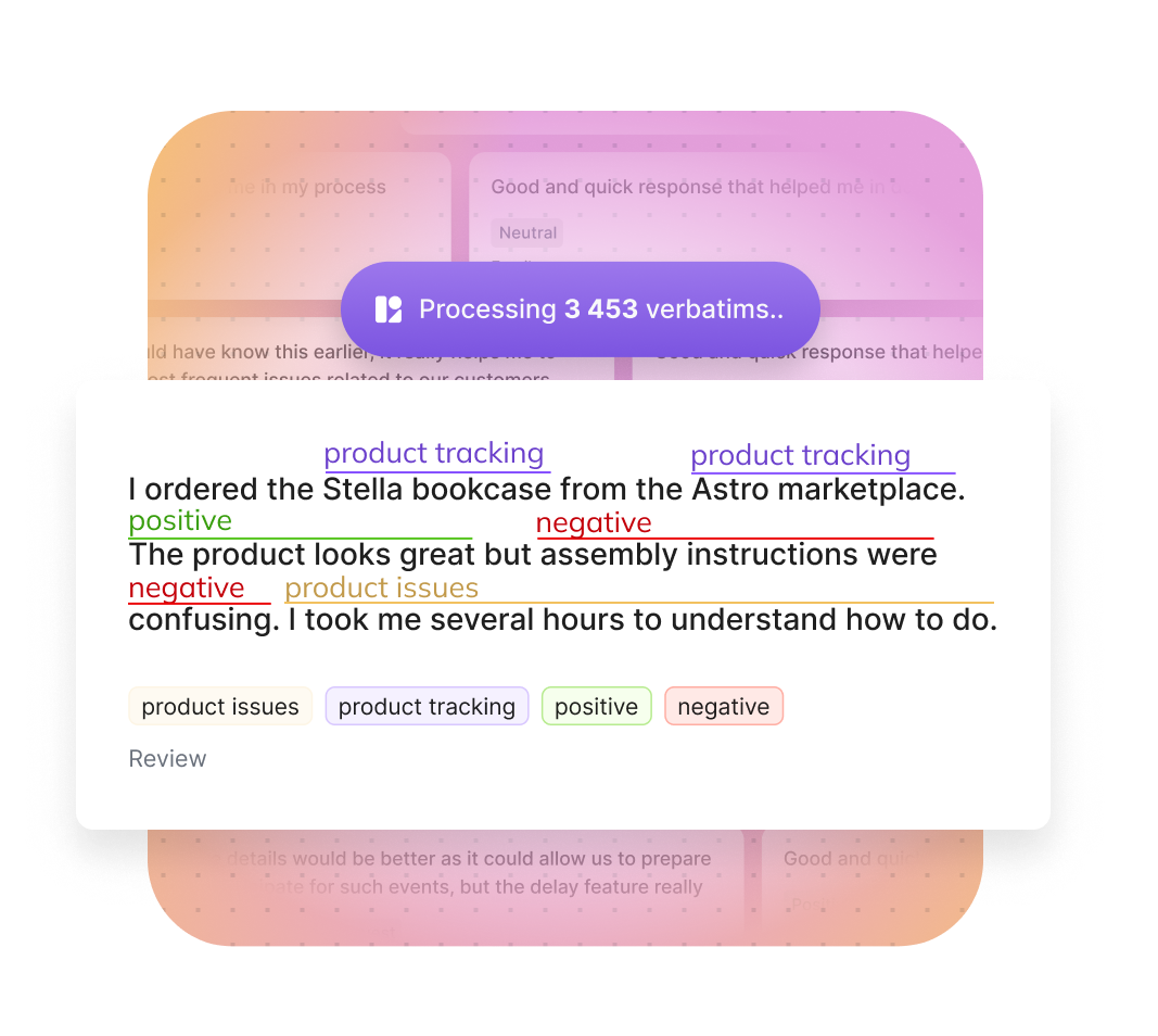 Next generation of verbatim analysis - Lettria
